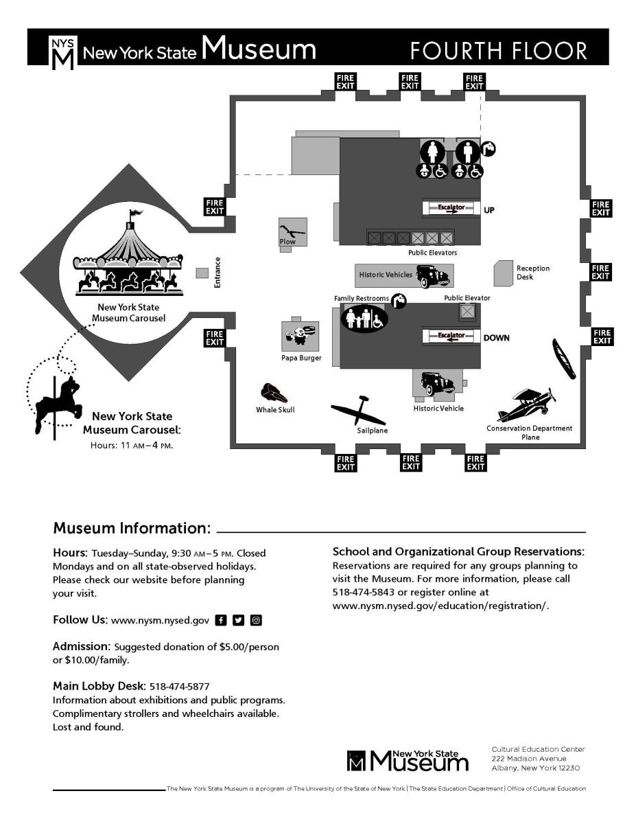 Floorplan Map | The New York State Museum